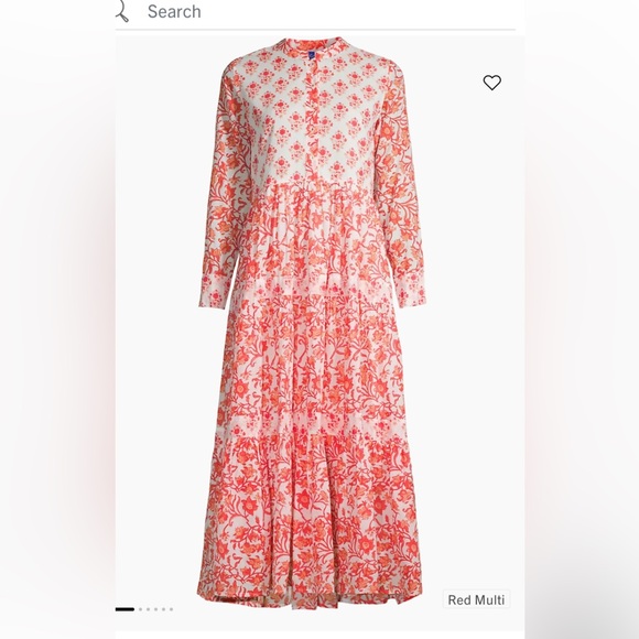 Ro’s Garden | Dresses | Ros Garden Long Sleeve Tiered Maxi Dress | Poshmark